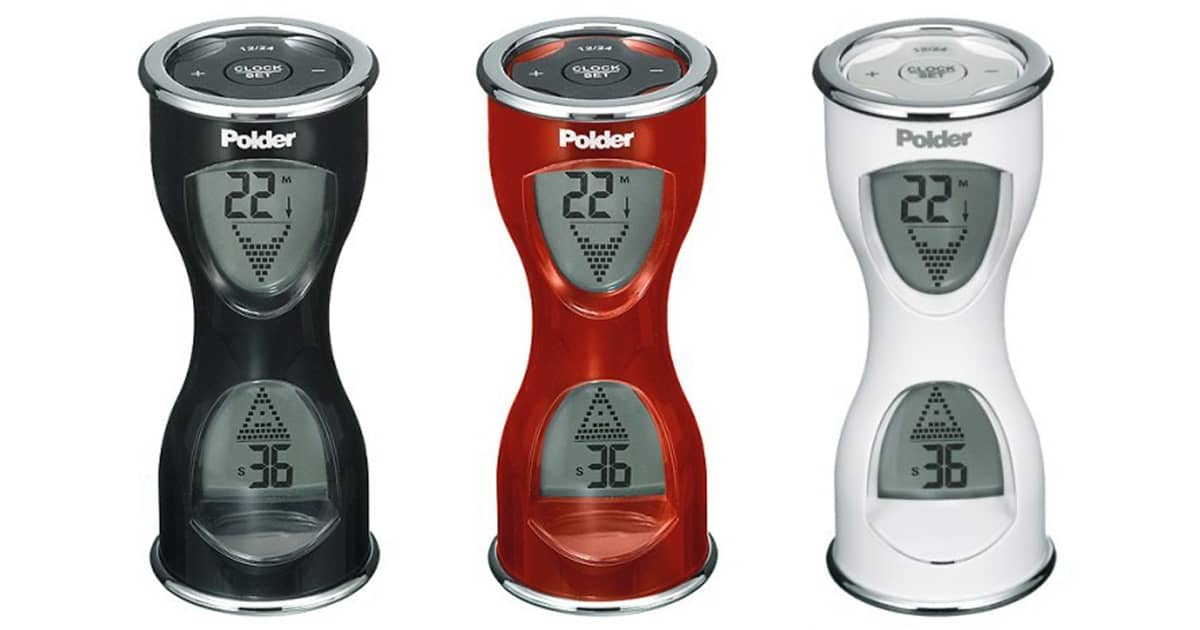Polder Digital Sand Timer | The Green Head