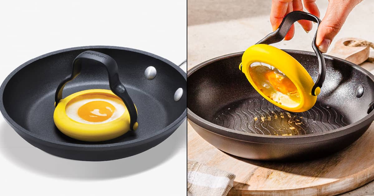 Dreamfarm Flegg - Silicone Egg Ring That Flips, Lifts, and Serves | The ...