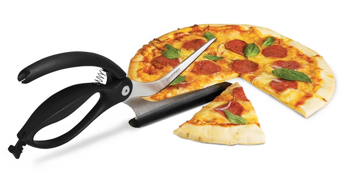 Dreamfarm Scizza Pizza Scissors - Slide, Slice, and Serve | The Green Head