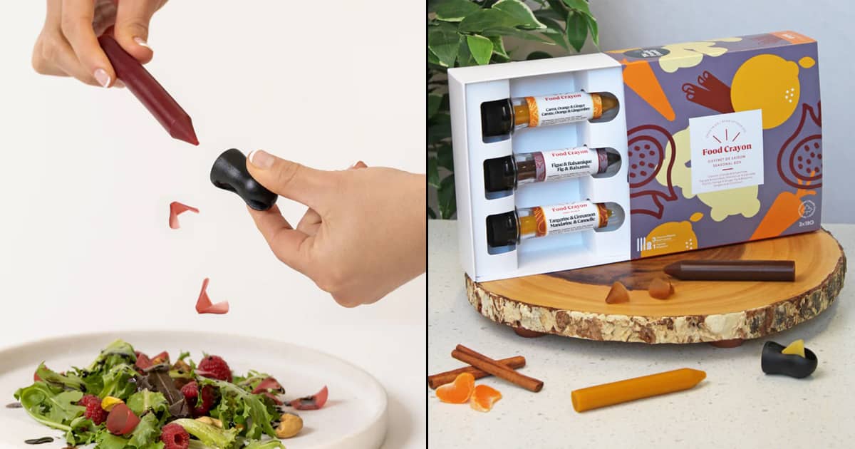 Edible Food Crayons - Seasonal Holiday Flavors Box | The Green Head