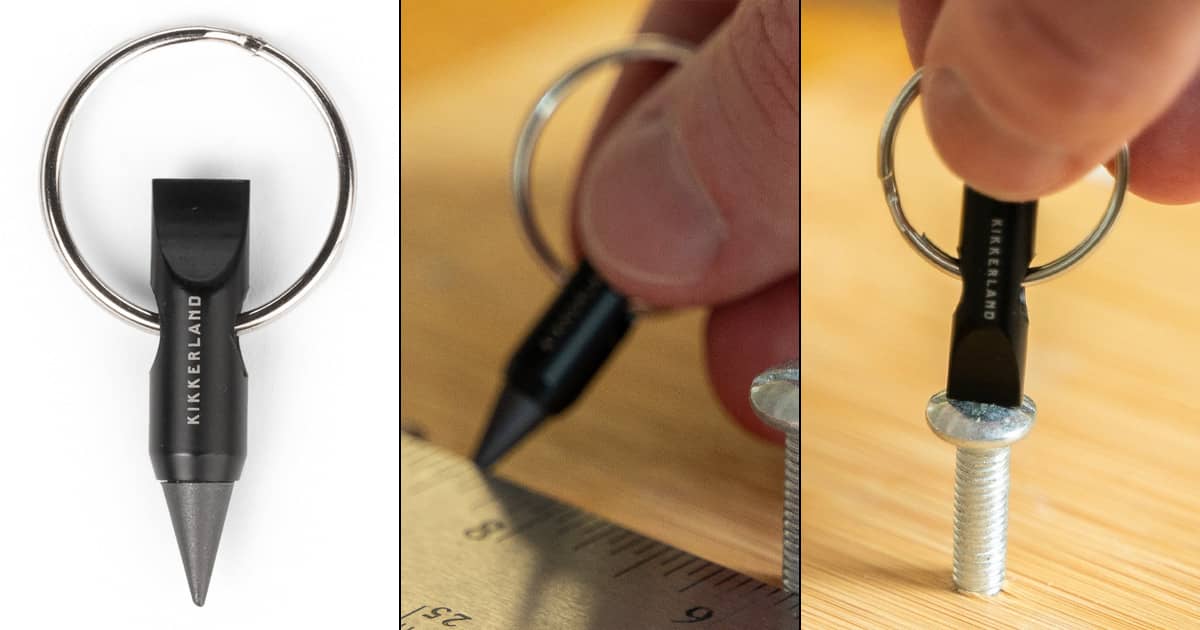 Everlasting Pencil Keychain | The Green Head