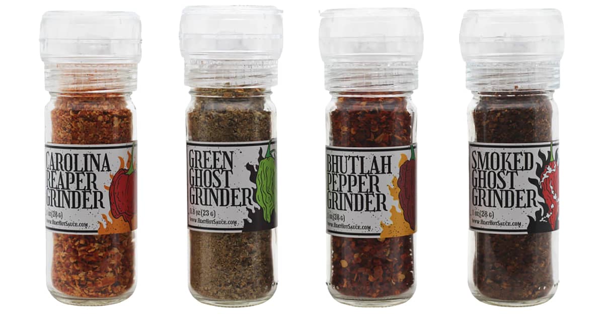 Extreme Hot Pepper Grinder Set | The Green Head