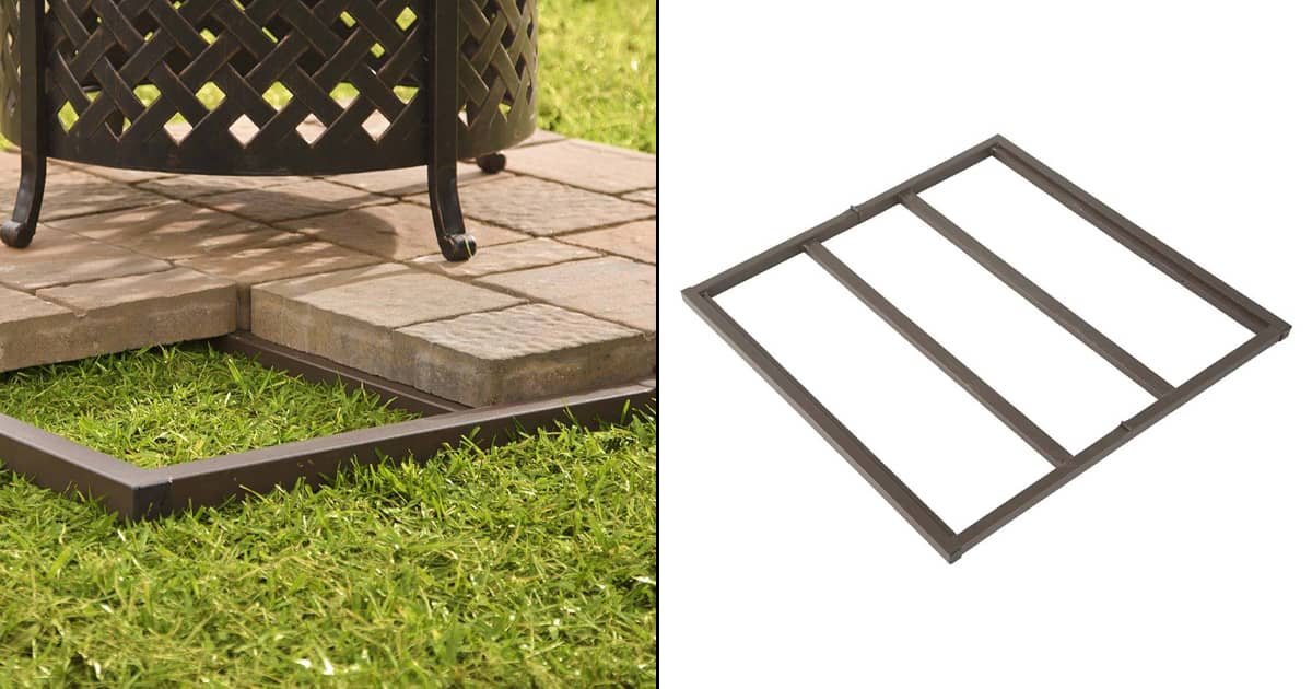 Fire Pit Safety Base | The Green Head