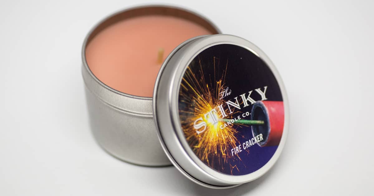 Firecracker Scented Candle | The Green Head