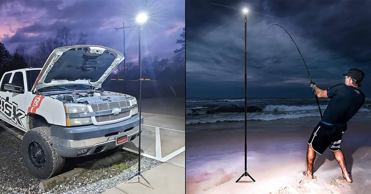 FLI PRO Telescoping Area Light | The Green Head