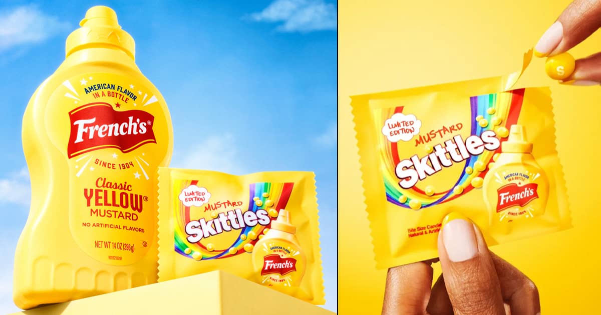 French's Yellow Mustard Skittles | The Green Head