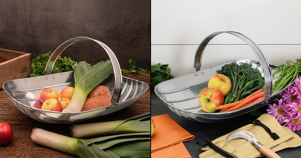 Galvanized Steel Garden Trug | The Green Head