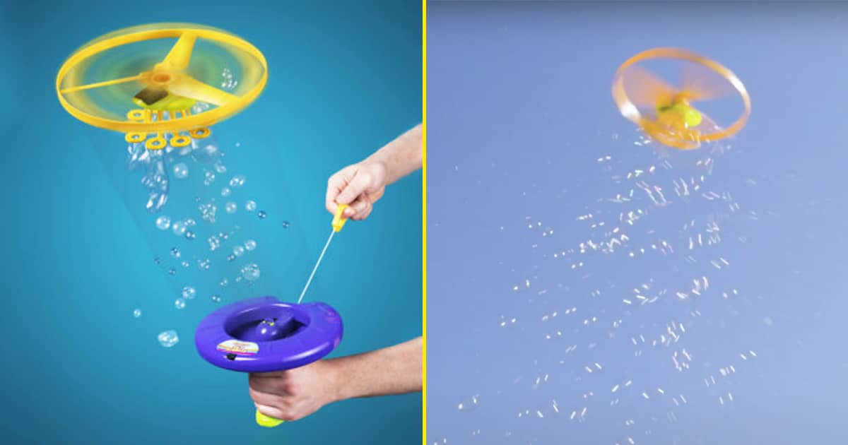 Gazillion Sky Bubbles - Flying Bubble Maker | The Green Head