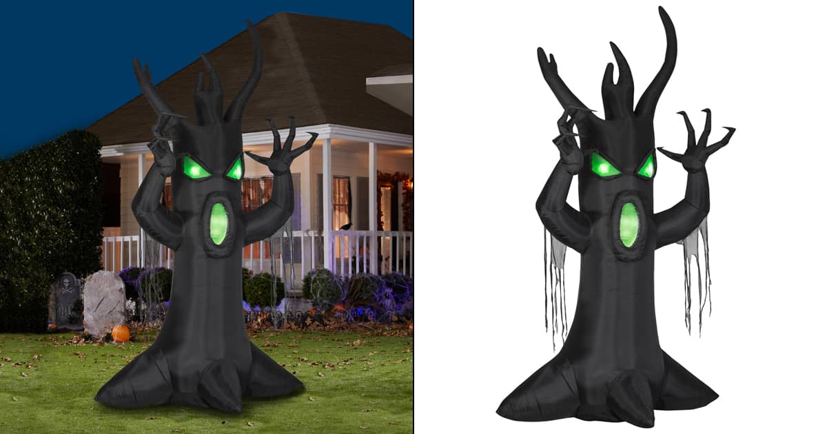 Giant 12 Foot Tall Inflatable Scary Tree | The Green Head