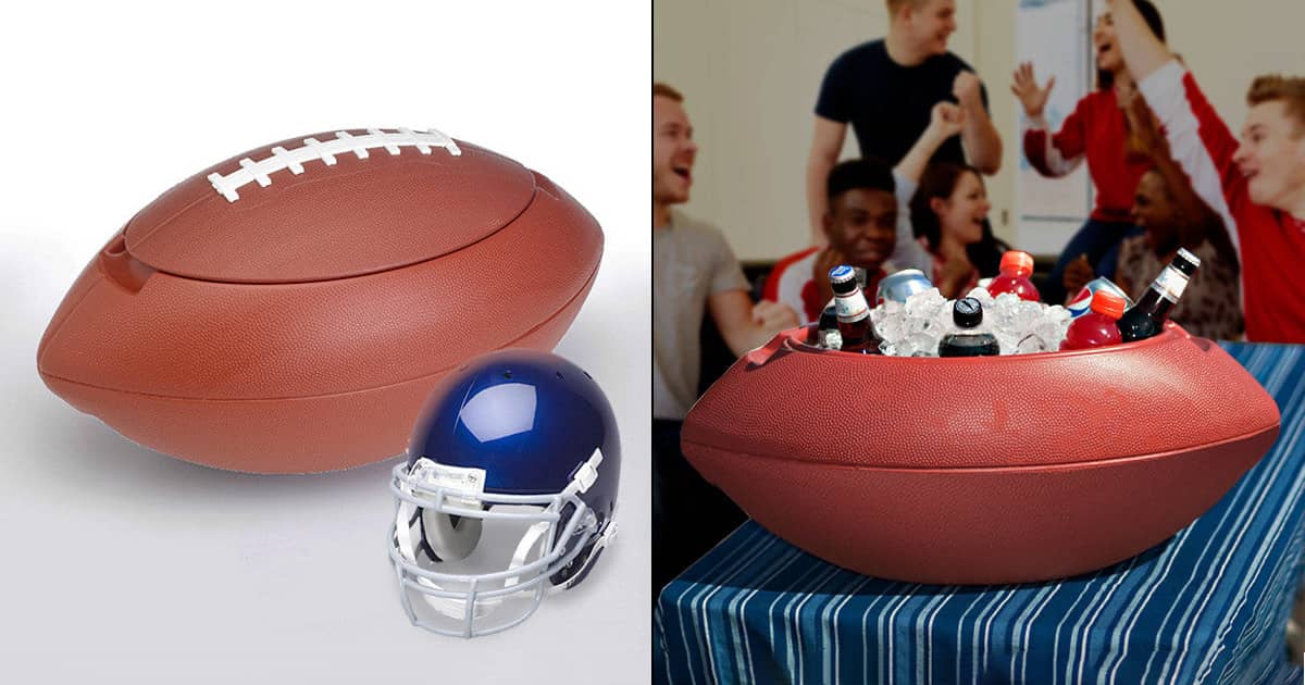 Giant Football Ice Chest / Storage Container | The Green Head