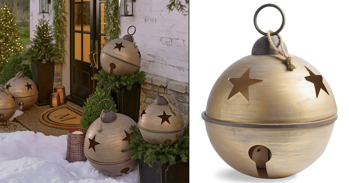 Giant Vintage Metal Jingle Bells That Actually Jingle! | The Green Head