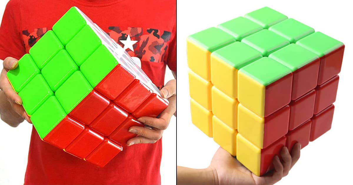 Gigantic 3x3x3 Super Cube | The Green Head