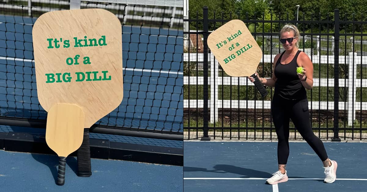 Gigantic Pickleball Paddle | The Green Head