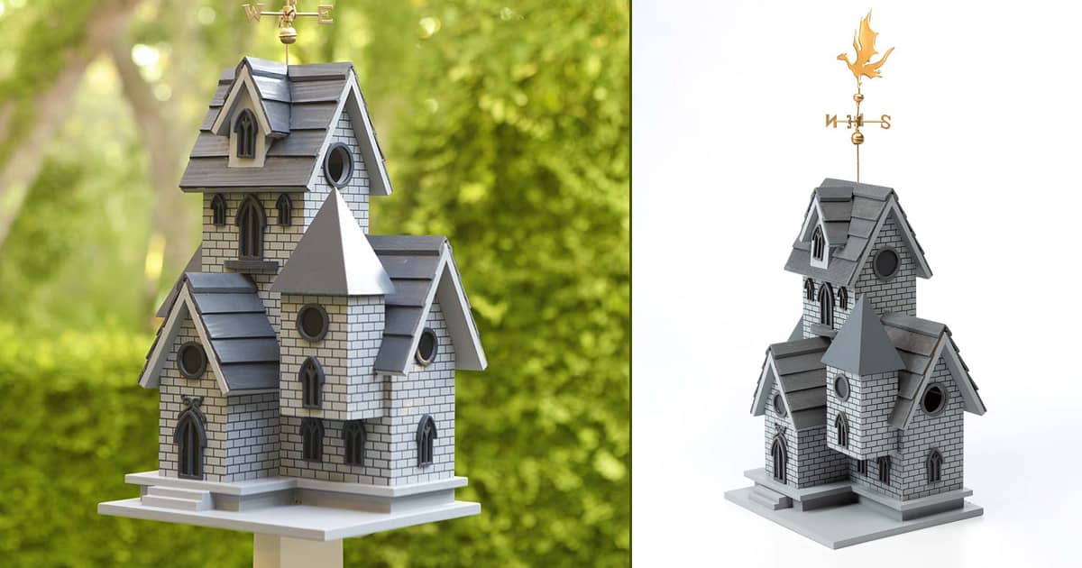 Gothic Castle Birdhouse | The Green Head