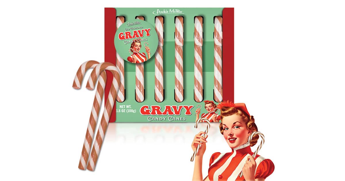 Gravy Candy Canes | The Green Head