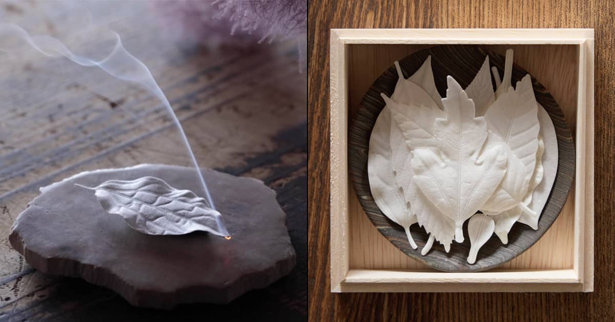 Ha Ko Paper Leaf Incense from Japan | The Green Head