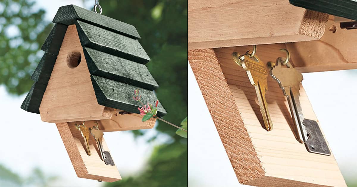 Hide-a-Key Birdhouse | The Green Head