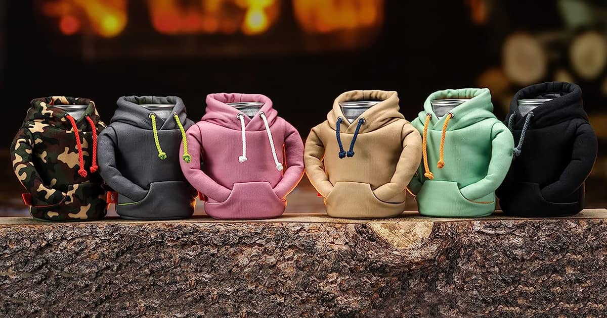 The Hoodie - Comfy Thermal Insulated Can Cooler | The Green Head