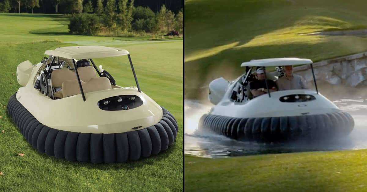 Hovercraft Golf Cart | The Green Head
