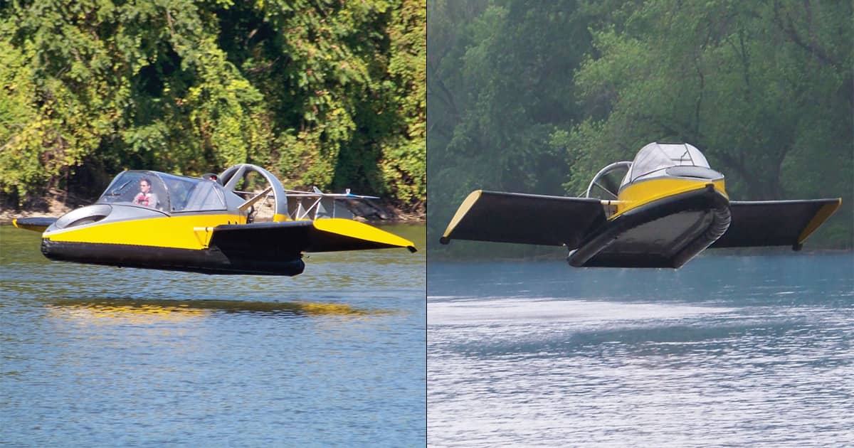 Hoverwing - Flying Hovercraft | The Green Head