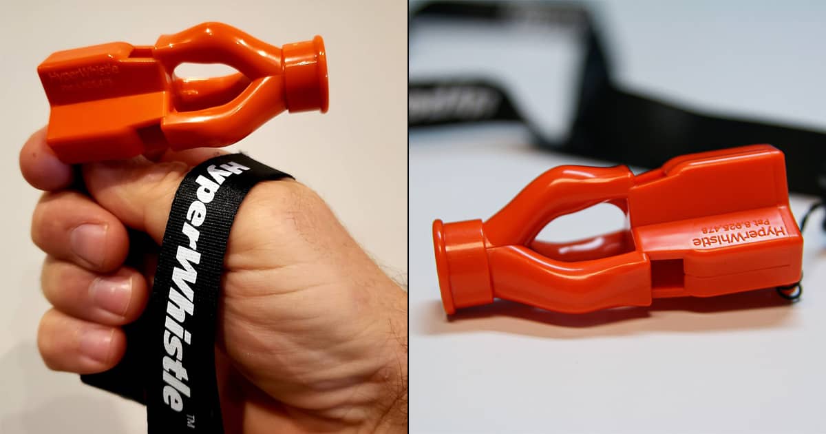 HyperWhistle - The World's Loudest Whistle (142 dB / 2+ Mile Range ...