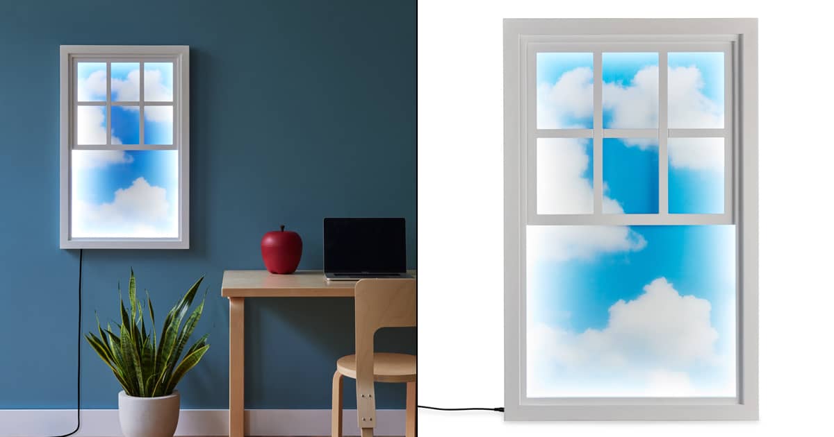 Illuminated Window Frame Wall Lamp | The Green Head