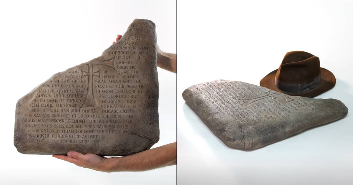 Indiana Jones and the Last Crusade Grail Tablet Prop Replica | The ...