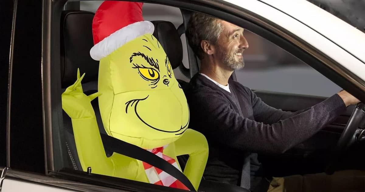 Inflatable Car Buddy - The Grinch! | The Green Head