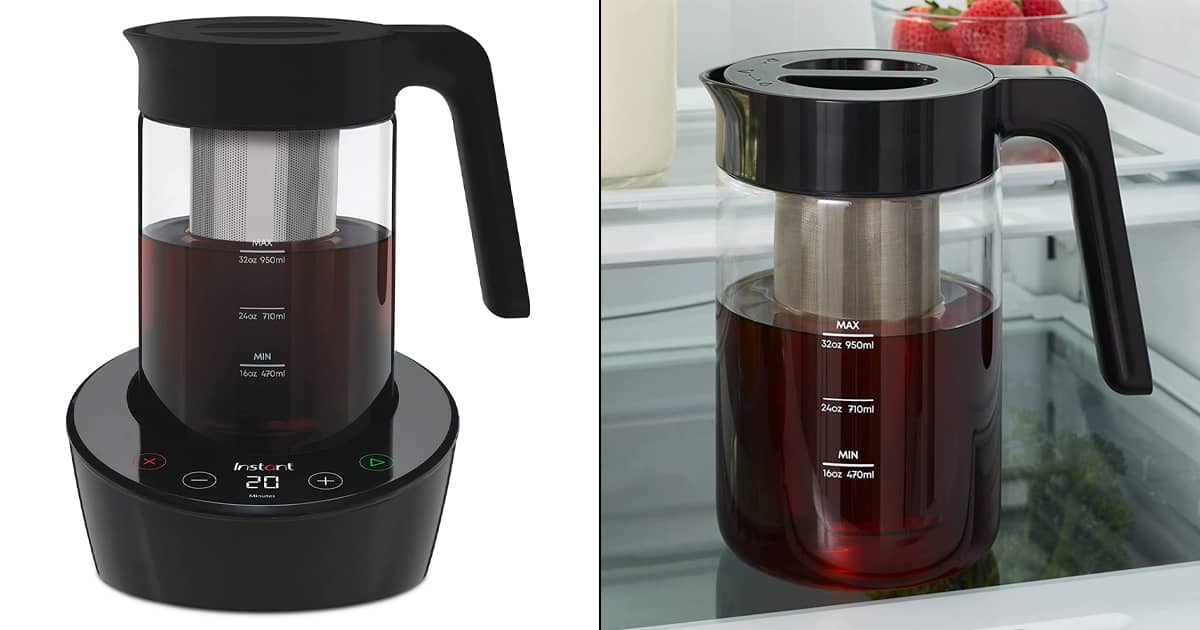 Instant Cold Brew Coffee / Iced Tea Maker - Brews in Under 20 Minutes ...