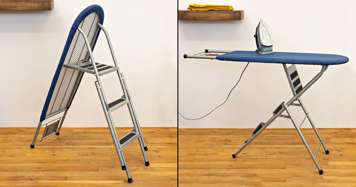 Ironing Board Step Ladder | The Green Head