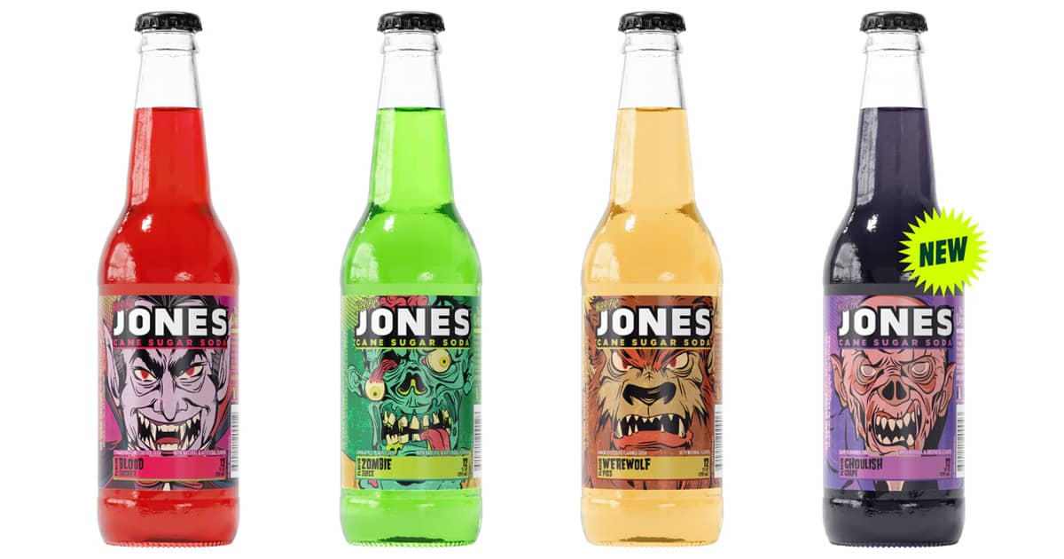 JONES Soda - 2024 Halloween Soda Pack | The Green Head