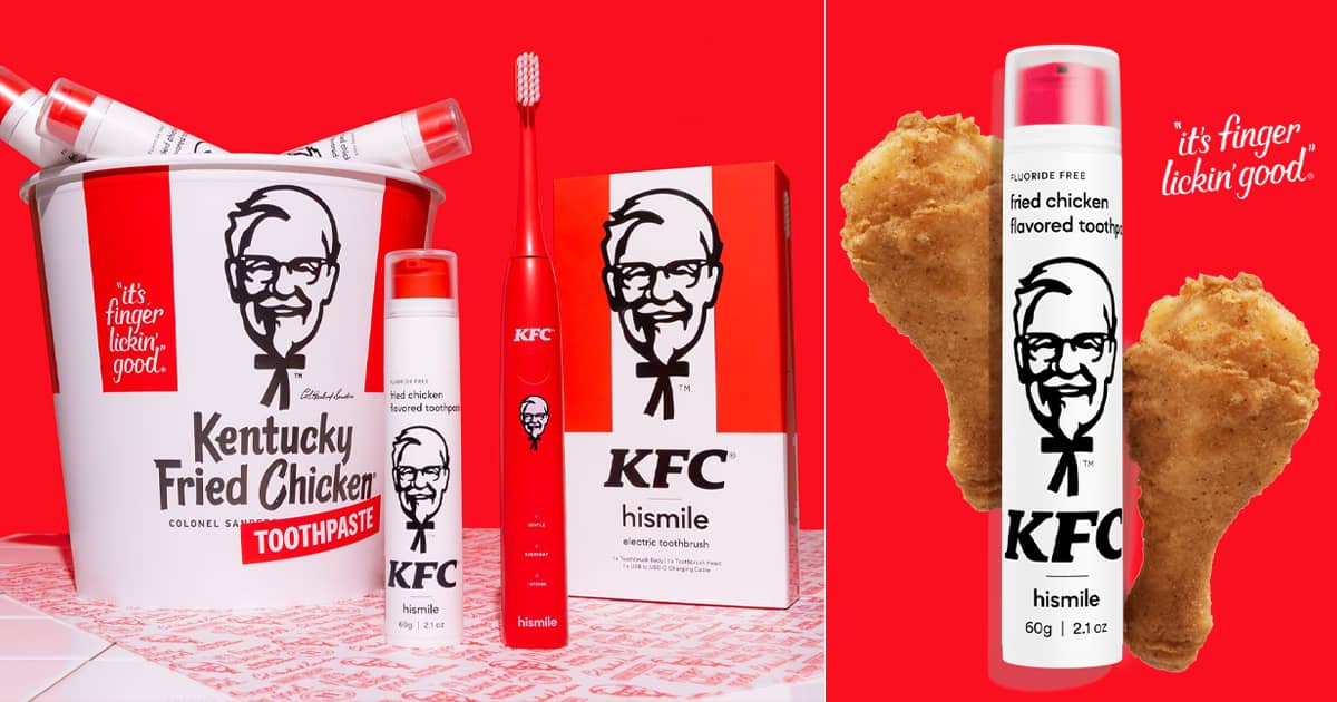KFC Fried Chicken-Flavored Toothpaste | The Green Head