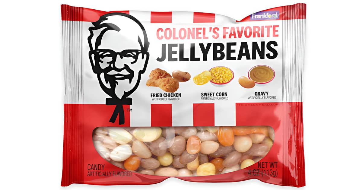 KFC Jelly Beans - Fried Chicken, Gravy, and Sweet Corn Flavors | The ...
