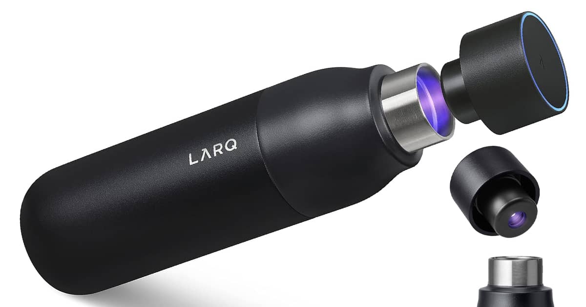 LARQ PureVis - Self-Cleaning Water Bottle with UV-C Water Sanitizer ...