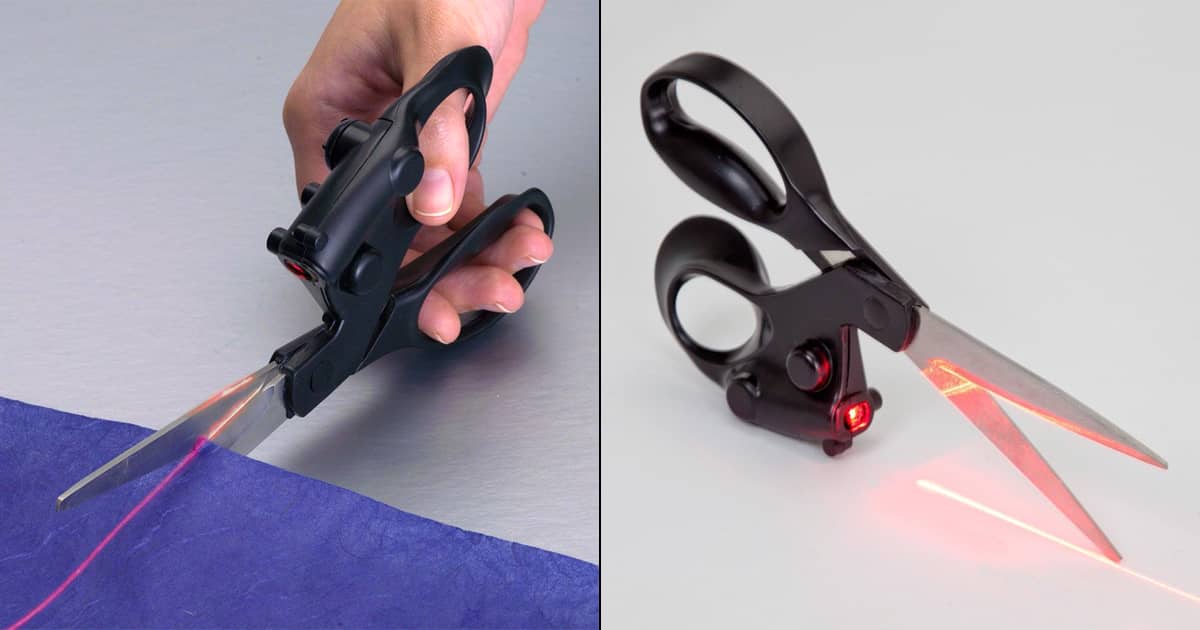 Laser Scissors - Projects a Precision Laser Beam to Cut Along | The ...