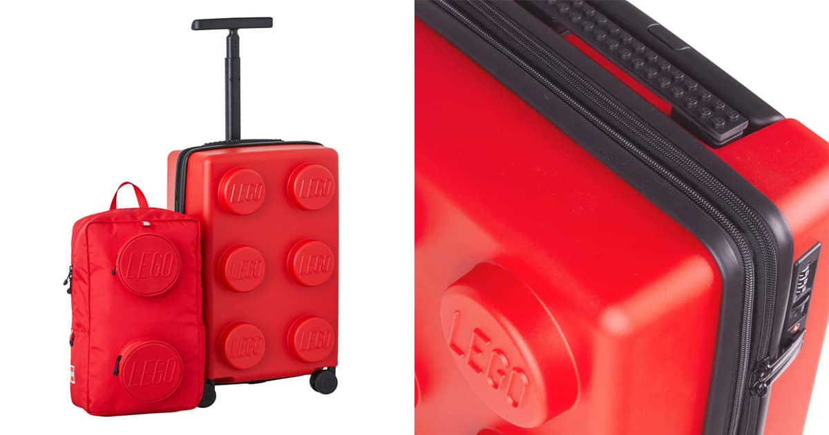 LEGO Hardshell Rolling Suitcase and Backpack Carry-On Luggage Set | The ...