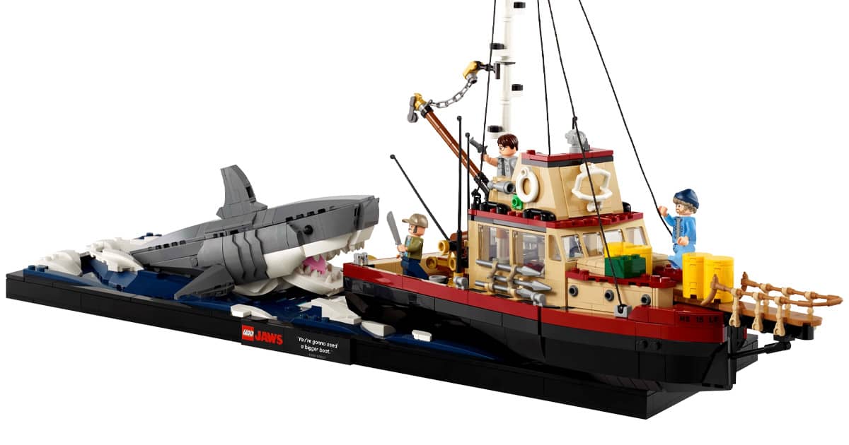 LEGO JAWS Set - 1,497 Pieces! | The Green Head
