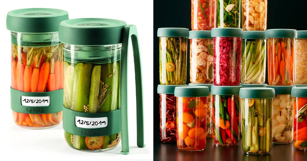 Lekue Pickling and Fermenting Kit | The Green Head