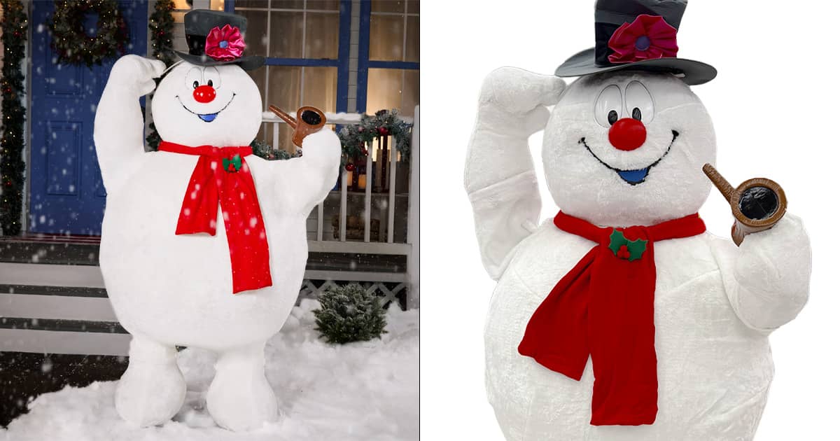 Life-Sized Animatronic Frosty the Snowman Statue | The Green Head