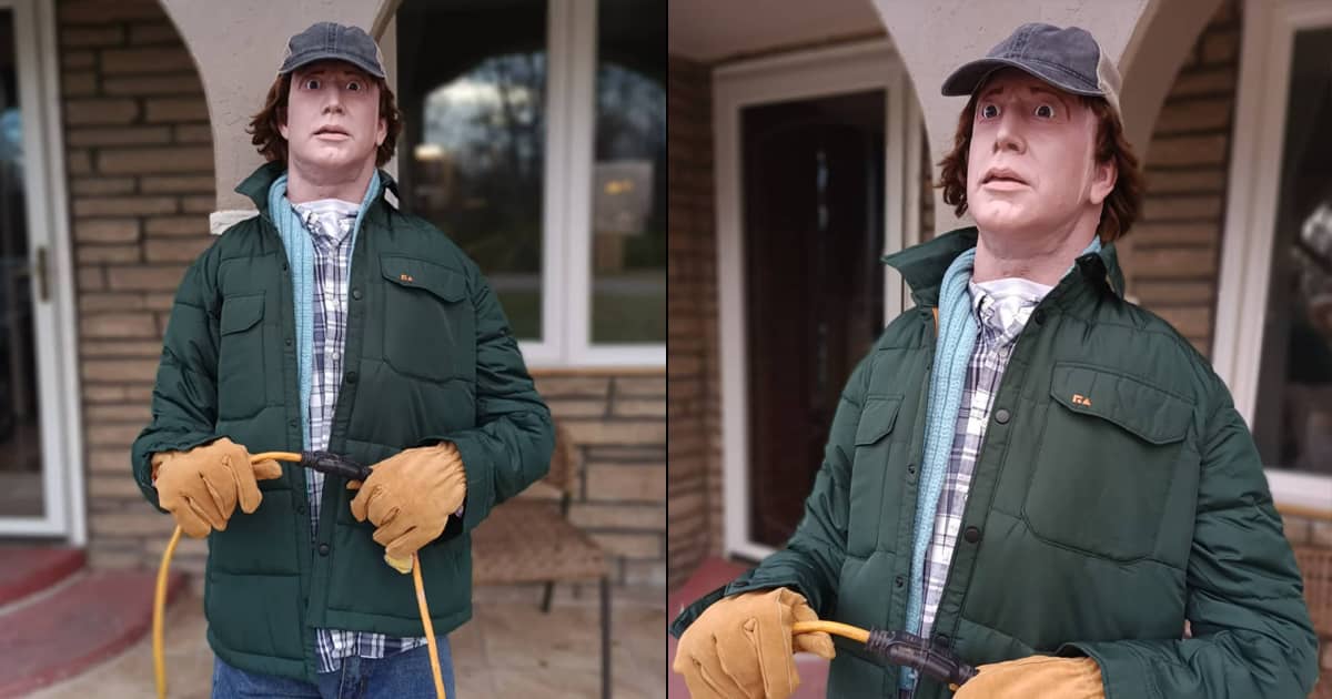 Life-Sized Christmas Vacation Clark Griswold Statue | The Green Head
