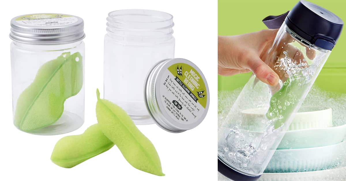 Magic Cleaning Beans - Reusable Water Bottle Cleaning Sponges | The ...