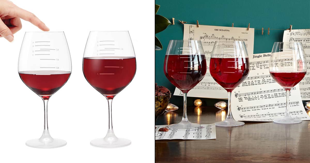 Major Scale Musical Wine Glasses | The Green Head