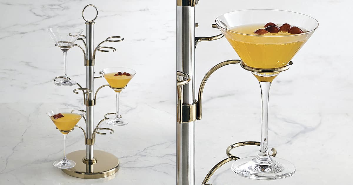Metal Martini Serving Tree | The Green Head