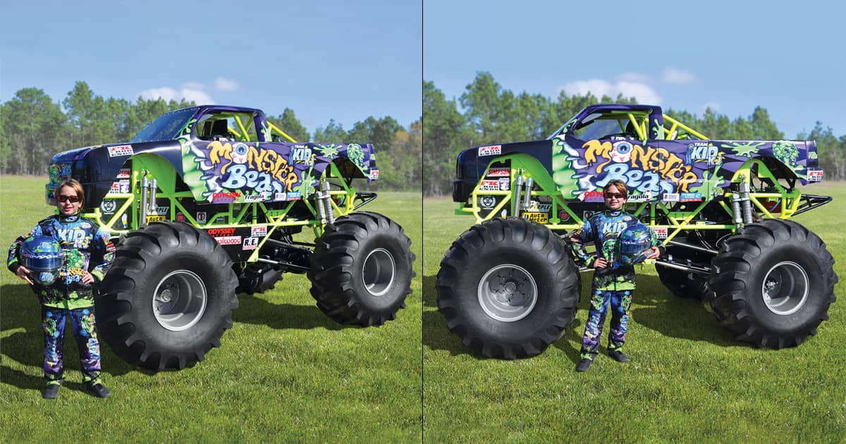 Mini Monster Truck for Kids | The Green Head