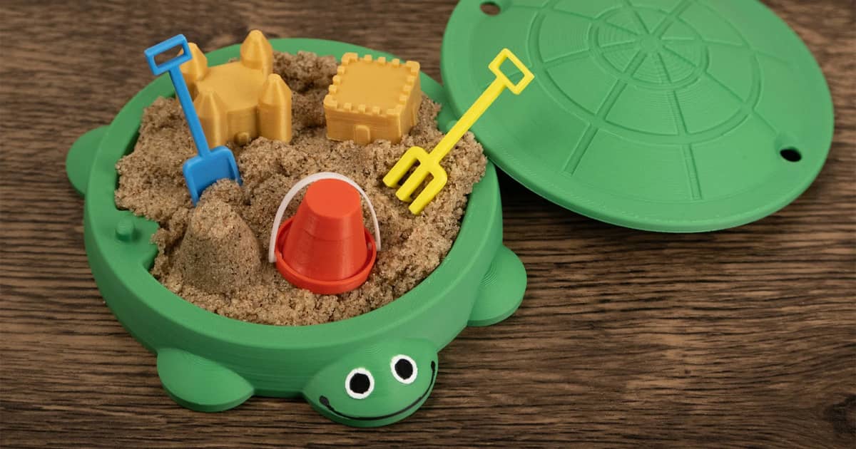 Mini Turtle Sandbox / Zen Garden | The Green Head