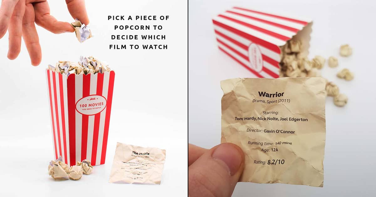 Movie Popcorn Bucket List - The Easy Way to Pick a Great Movie! | The ...