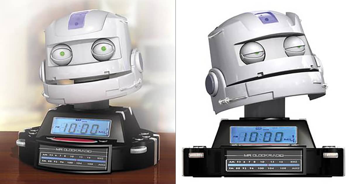 Mr. Clock Radio - World's First Robot Radio! | The Green Head