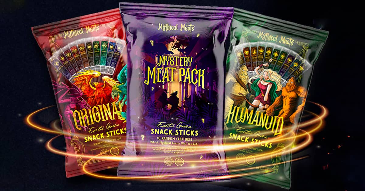 Mythical Meats - Exotic Game Snack Sticks | The Green Head