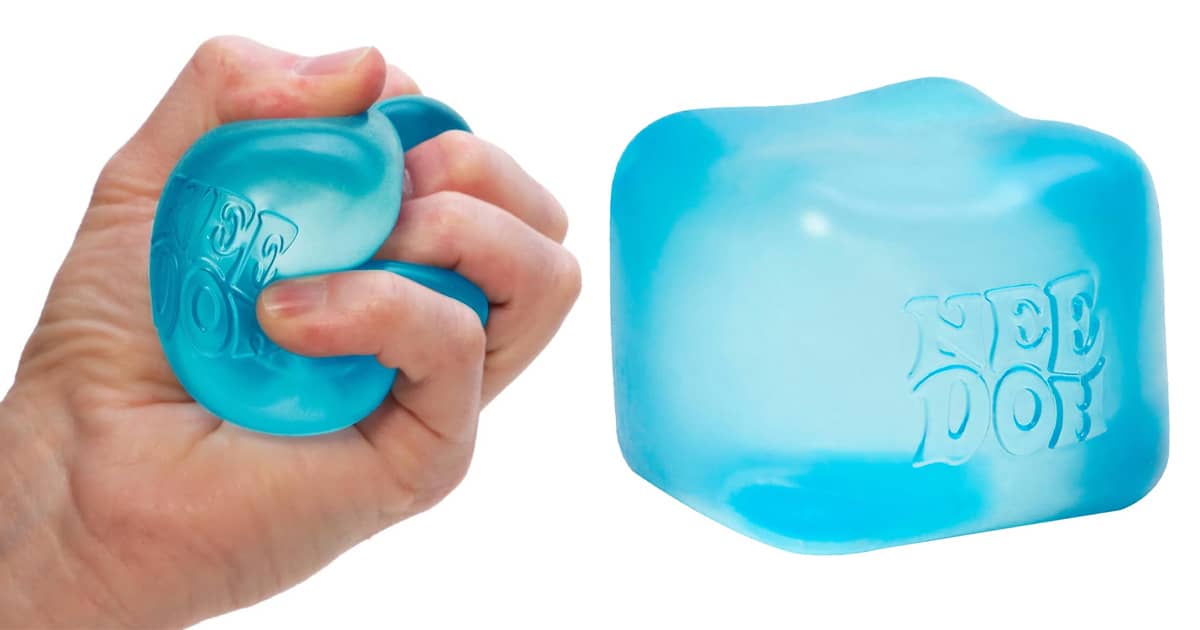 NeeDoh Nice Cube - Firm With a Hard Squish / Soft With a Gentle Squish ...