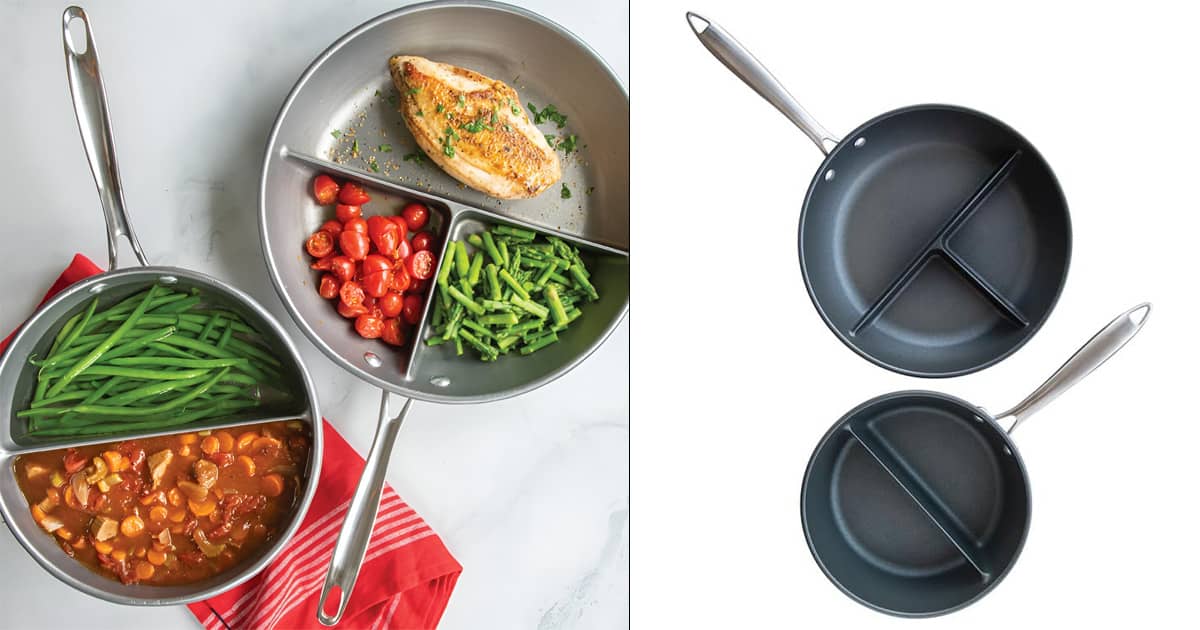 Nordic Ware Divided Pans - Cook Multiple Foods at the Same Time! | The ...